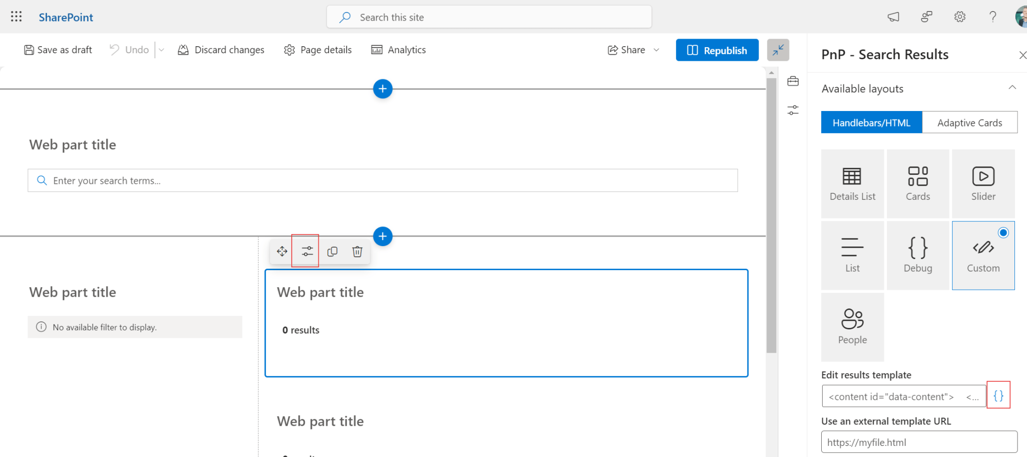 Custom Result Templates for PnP Modern Search – SharePoint lightbulb ...
