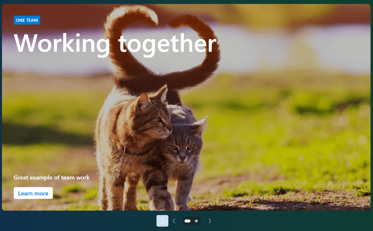 SharePoint Hero Webpart Carousel – SharePoint lightbulb moments