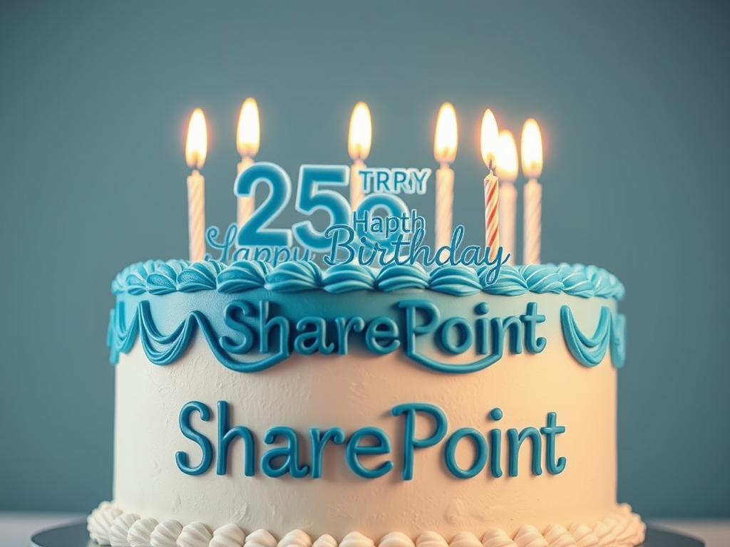 Happy 25th Birthday SharePoint – SharePoint Moments